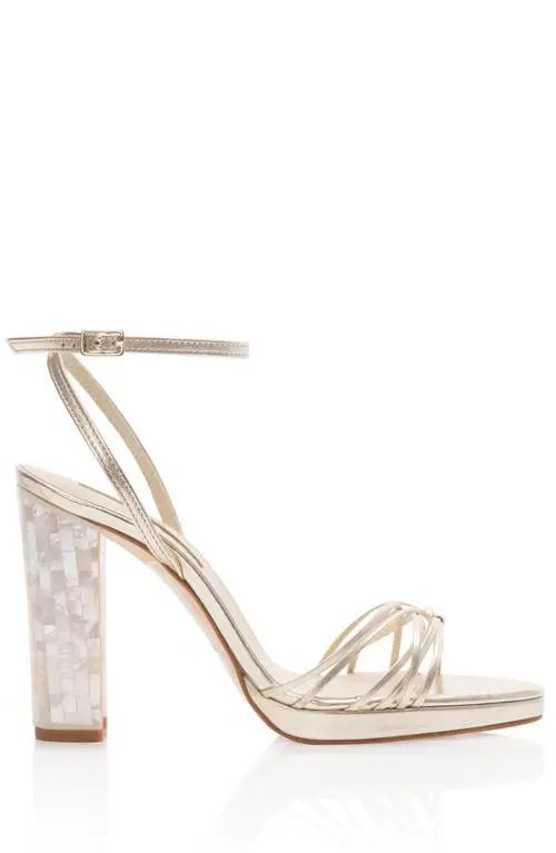 FREYA ROSE Bianca Strappy Sandal - Champagne