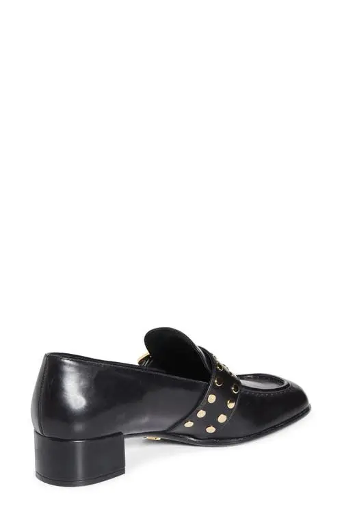 Prada Studded Loafer Pump