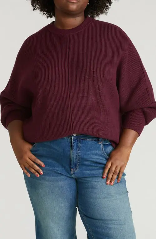 Universal Standard Marguerite Rib Dolman Sleeve Sweater