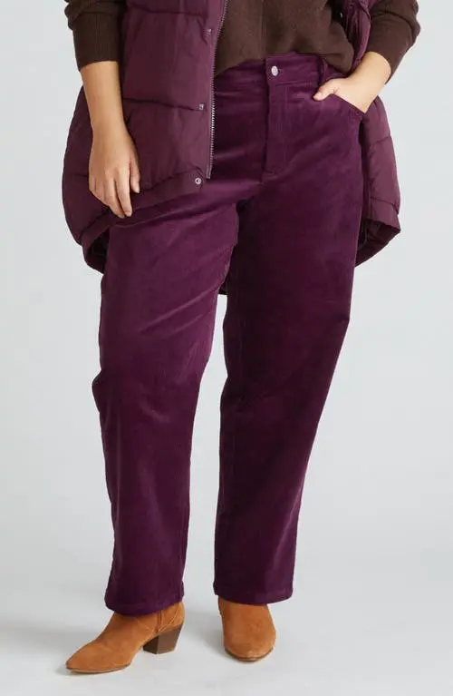 Universal Standard High Waist Corduroy Pants - Violette
