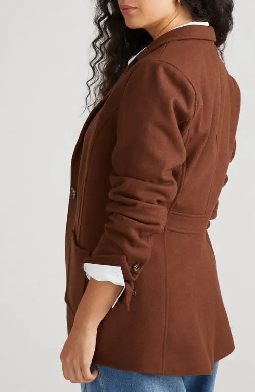 Universal Standard Kidjo Wool Blend Jacket