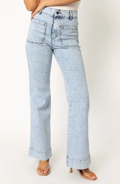 PETAL & PUP Nico High-rise Wide Leg Jeans