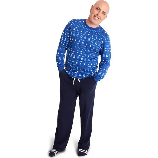 PRIMARY Grown-ups Relaxed Organic Pj Pant - Navy