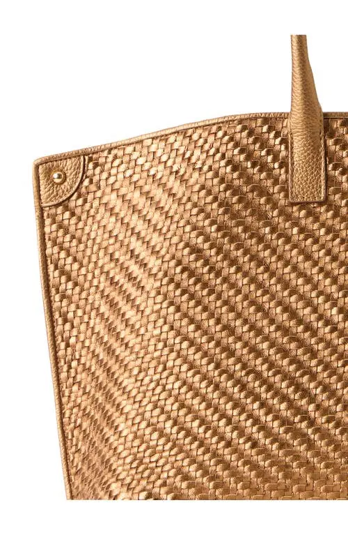 Akris Small Ai Woven Leather Shoulder Bag