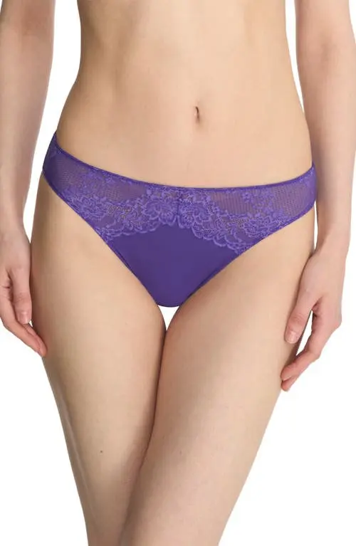 Natori Heavenly Lace Bikini - Deep Indigo
