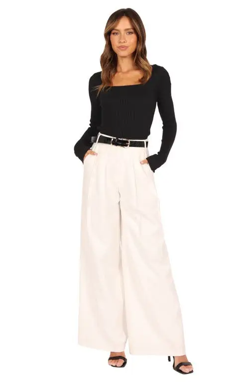 PETAL & PUP Shani Rib Top