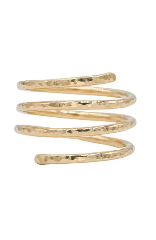 ALBISIA 14k Gold-filled Spiral Ring - 14k Gold Filled