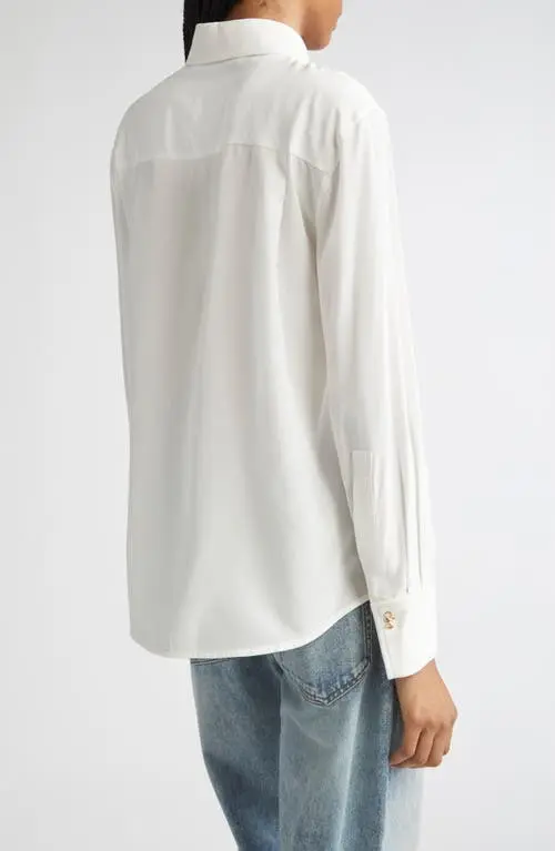 Proenza Schouler Arabella Silk Button-up Shirt
