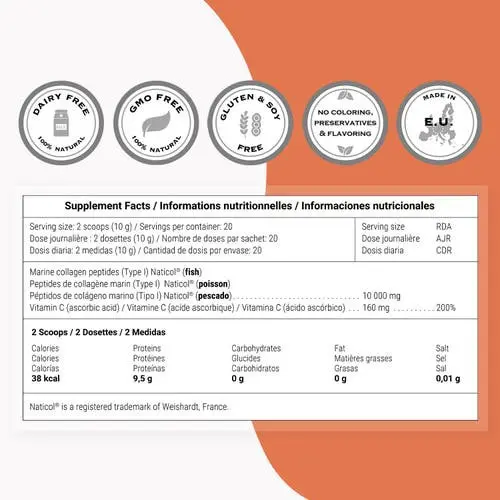 SUPERSMART Marine Collagen Powder