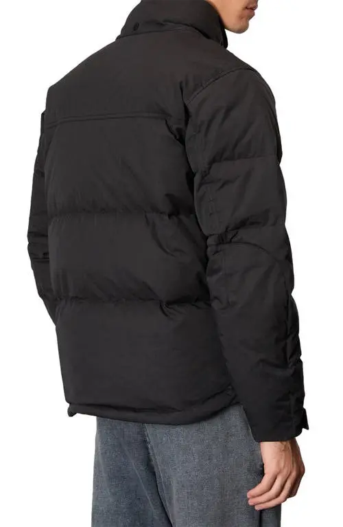 Rag & Bone Bubble Down Puffer Jacket - Jet Black