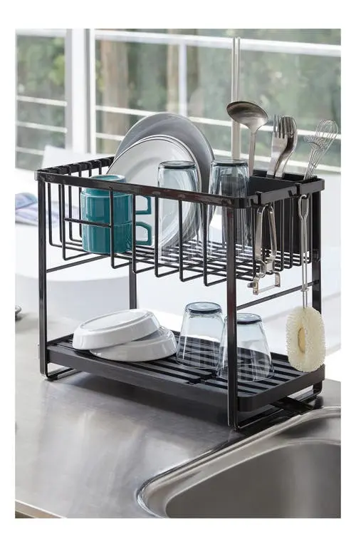 YAMAZAKI Two-level Dish Drainer Rack