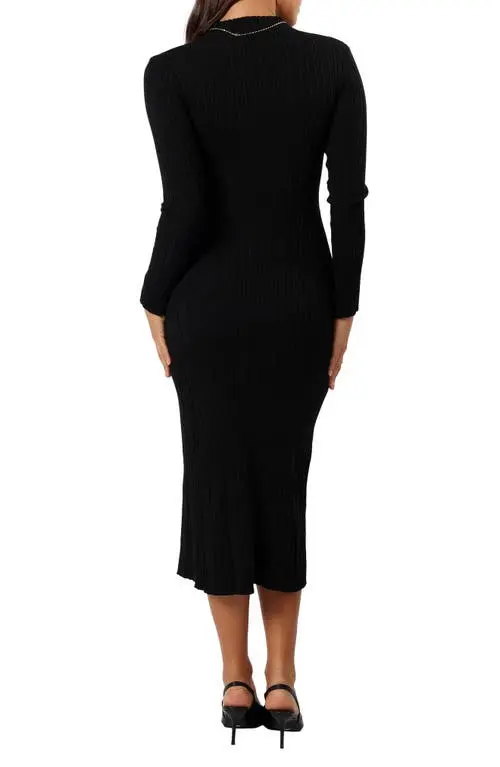 PETAL & PUP Briar Long Sleeve Midi Dress