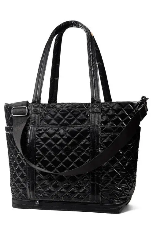 Mz Wallace Large Empire Deluxe Quilted Nylon Tote