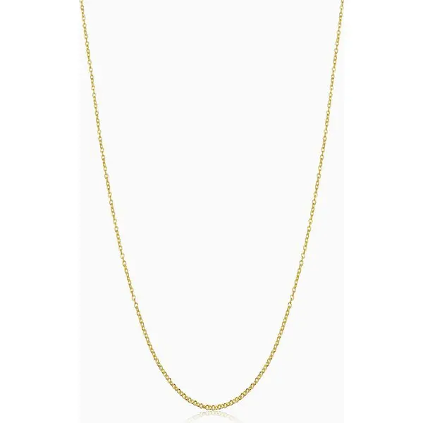 ORADINA 18k Gold Rimini Rolo Chain - Yellow Gold