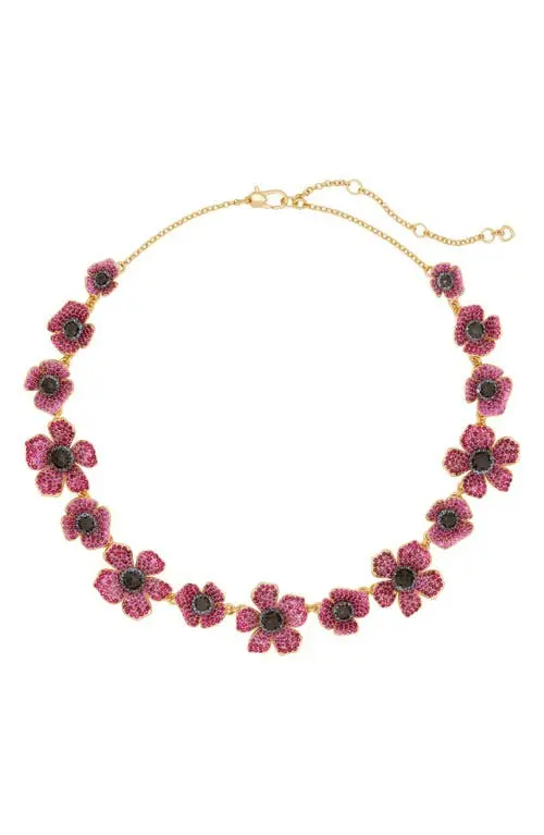 Kate Spade New York Poppy Power Statement Necklace - Pink Multi