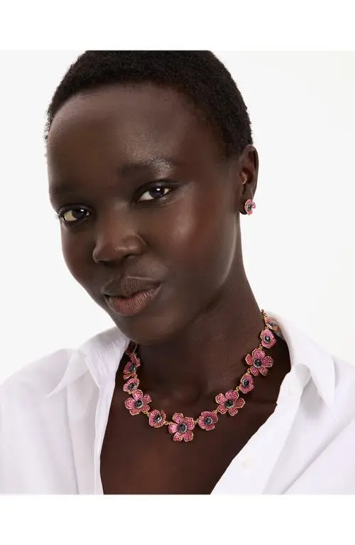 Kate Spade New York Poppy Power Statement Necklace