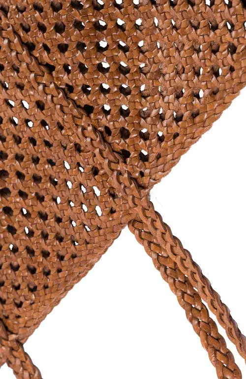 ADRIANA CASTRO La Cesta Handwoven Leather Tote