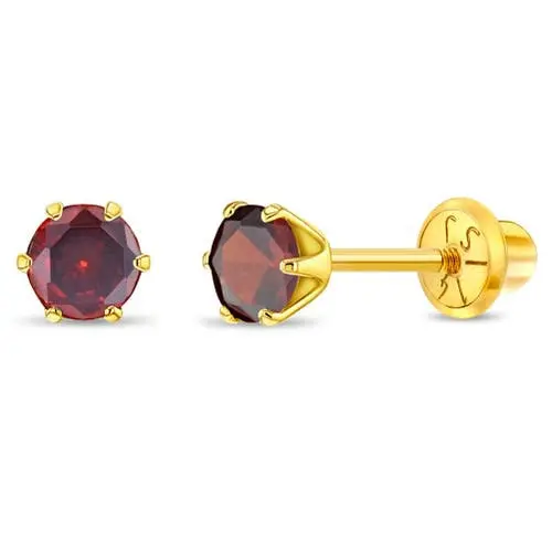IN SEASON JEWELRY 14k Yellow Gold Stud Earrings - January