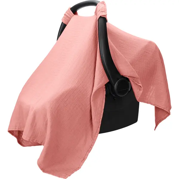 COMFY CUBS Baby Car Seat Cover - Dusty Rose
