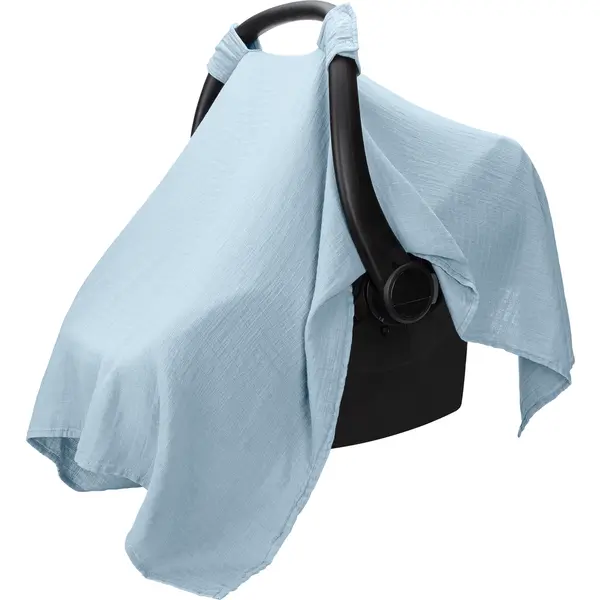 COMFY CUBS Baby Car Seat Cover - Sky Blue