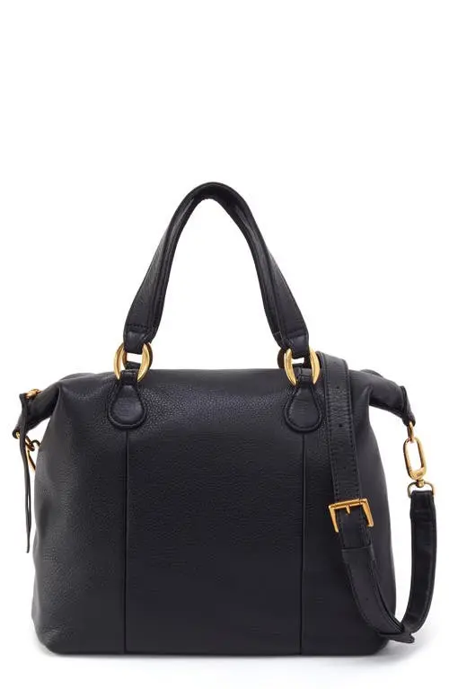 Hobo Harley Leather Satchel - Black