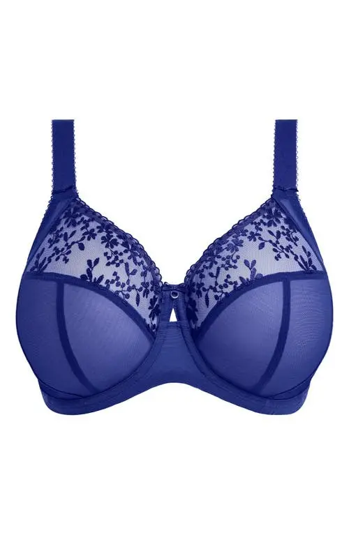 Elomi Zarla Full Figure Underwire Bra - Sapphire