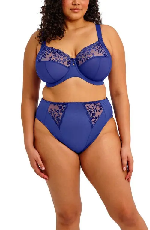 Elomi Zarla Full Figure Underwire Bra - Sapphire