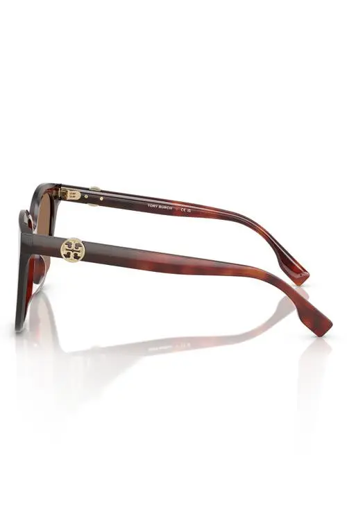 Tory Burch 56mm Phantos Sunglasses - Dark Brown