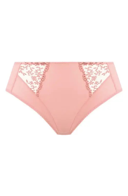 Elomi Zarla High Leg Briefs - Rose Bud