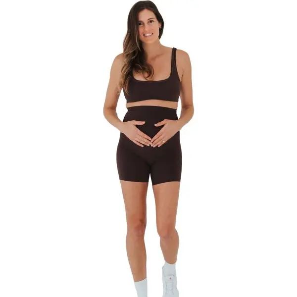 VITALITY Cloud Ii Maternity Volley Short - Espresso