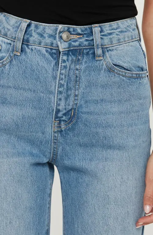 Princess Polly Henesey High-waist Straight-leg Jeans