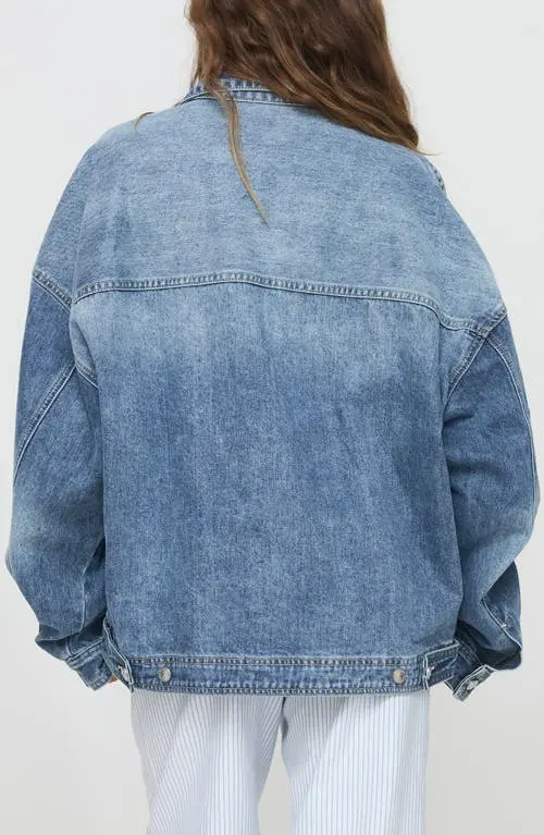Princess Polly Kier Oversize Denim Jacket