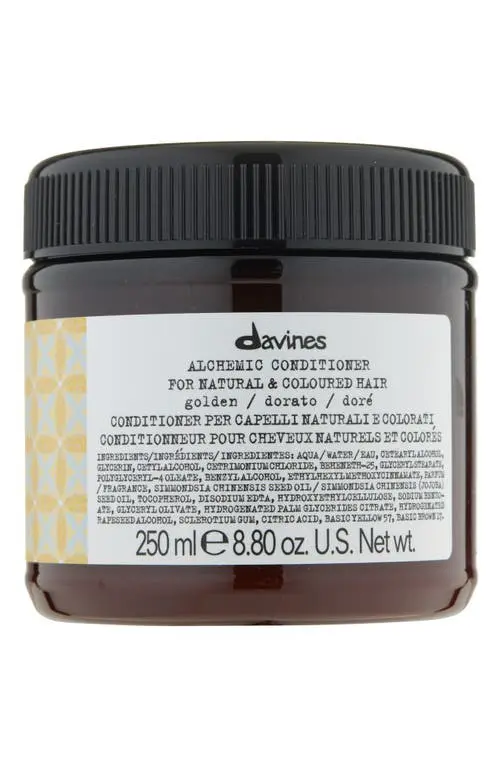 DAVINES Alchemic Conditioner For Golden Tones - No Color