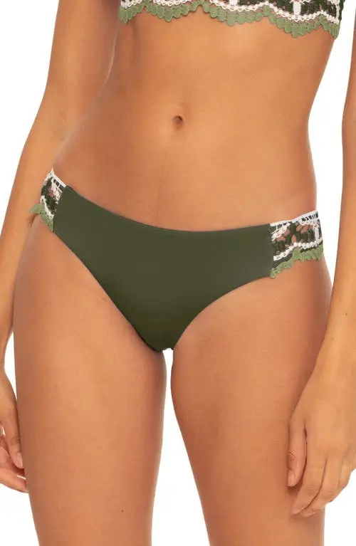 BECCA® By Rebecca Virtue Delilah Bikini Bottom - Bay Leaf