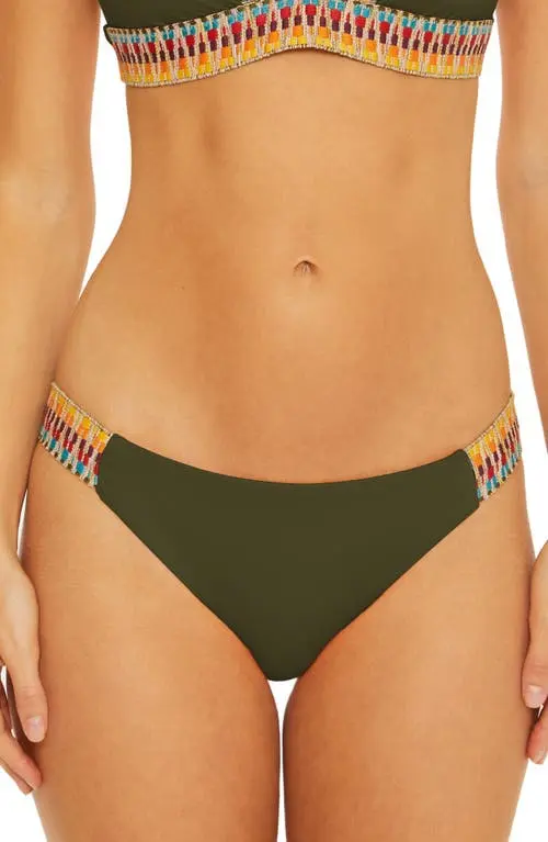 BECCA By Rebecca Virtue Delilah Bikini Bottom - Cactus