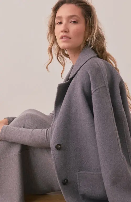 Marine Layer Colette Oversize Double Face Longline Coat