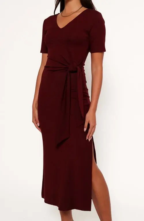 PETAL & PUP Asha Short Sleeve Midi Dress