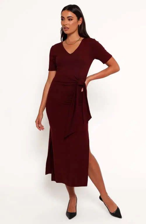 PETAL & PUP Asha Short Sleeve Midi Dress