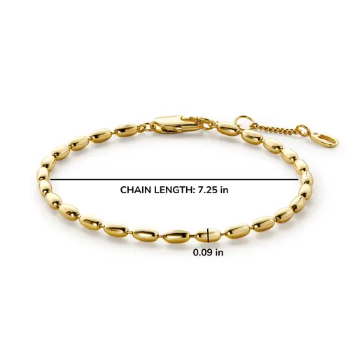 ANA LUISA Colette Plated Chain Bracelet