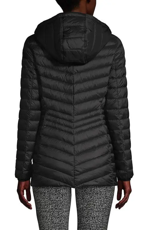 LANDS' END Down Jacket - Black