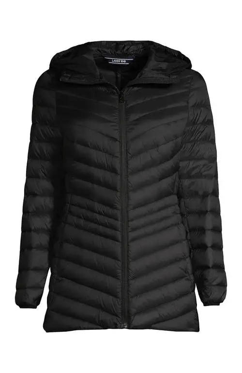 LANDS' END Down Jacket - Black