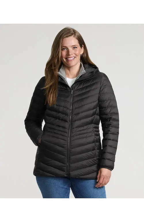 LANDS' END Down Jacket - Black