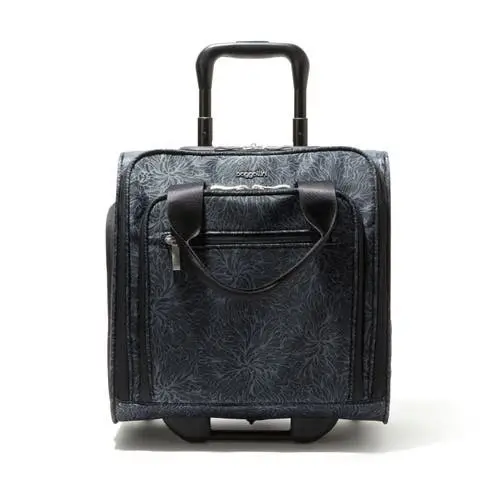 BAGGALLINI 2-wheel Underseater Carry-on Suitcase - Midnight Blossom