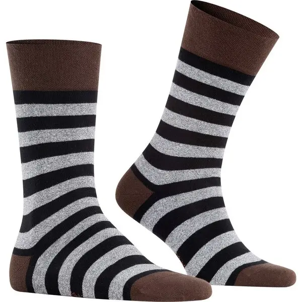 Falke Sensitive Mapped Line Crew Socks - Henne