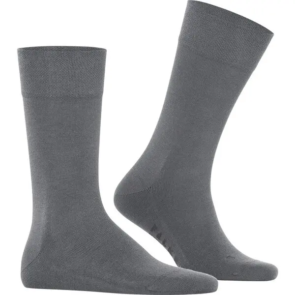 Falke Sensitive New York Crew Socks - Light Grey
