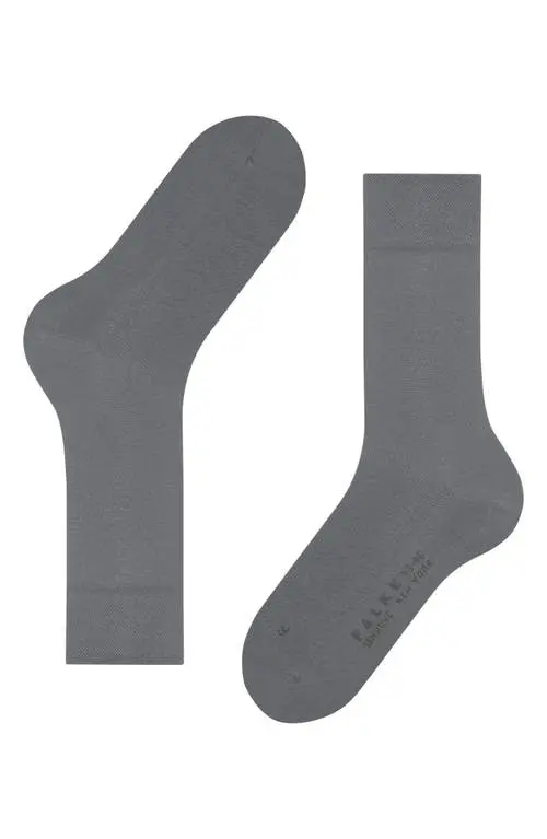 Falke Sensitive New York Crew Socks - Light Grey