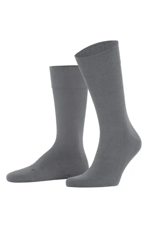 Falke Sensitive New York Crew Socks - Light Grey