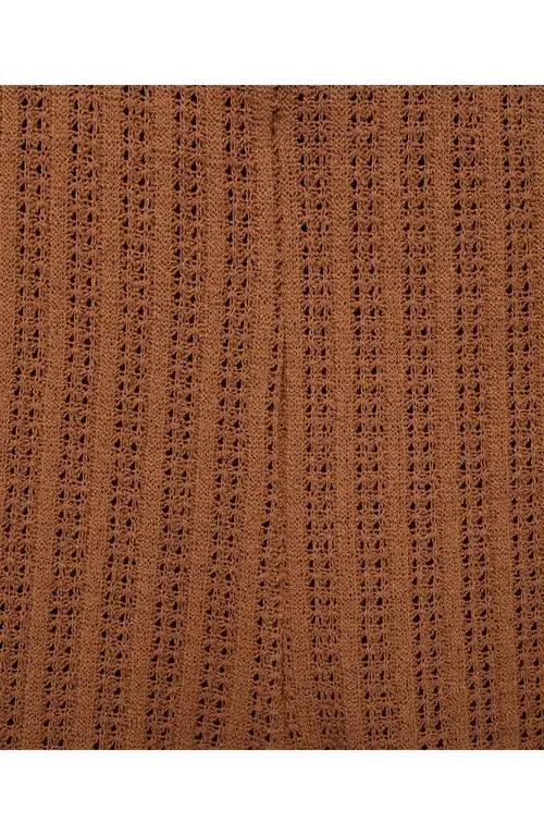 Mango Straight Knit Shorts
