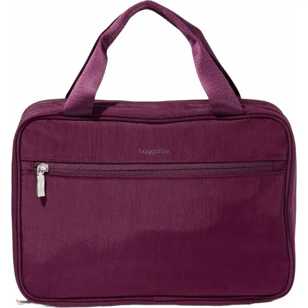 BAGGALLINI Large Hanging Travel Toiletry Kit - Mulberry