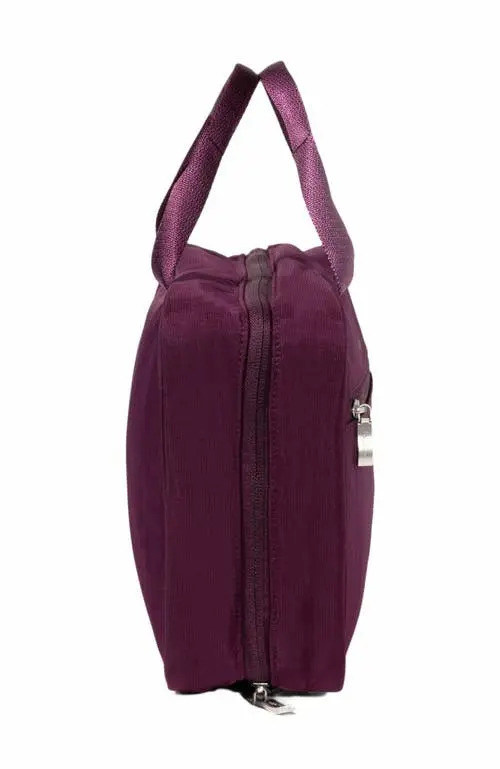 BAGGALLINI Large Hanging Travel Toiletry Kit - Mulberry